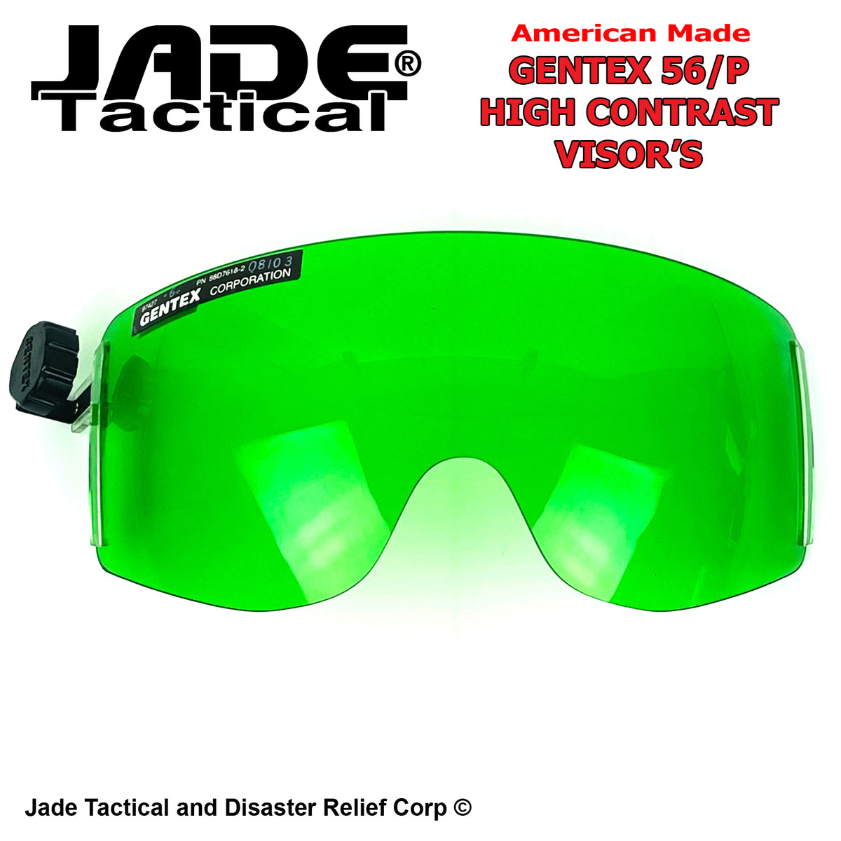 HGU-56/P Flight Helmet High Contrast Visor's – Jade Tactical