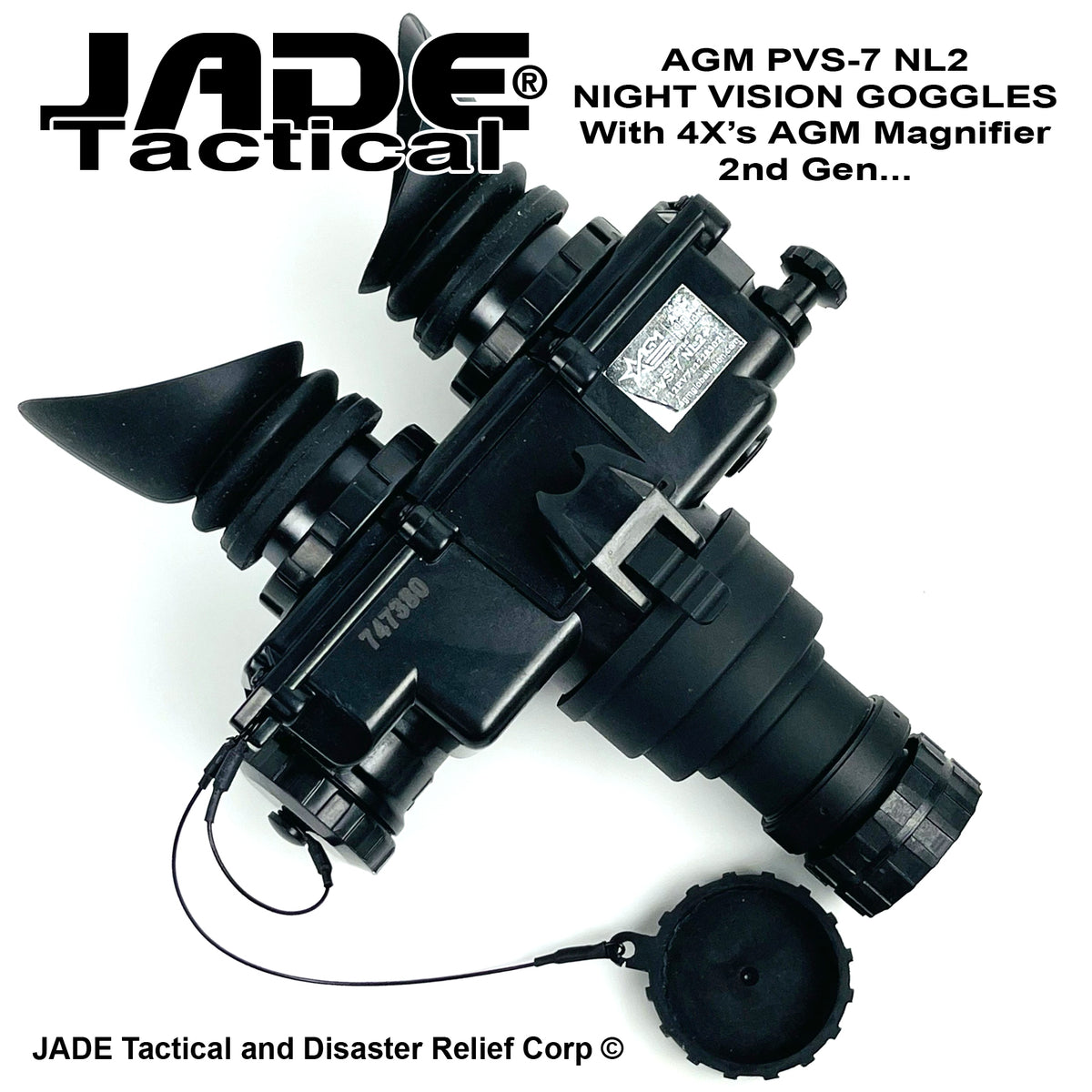 AGM NL2 Night Vision 2nd Gen Goggles – Jade Tactical