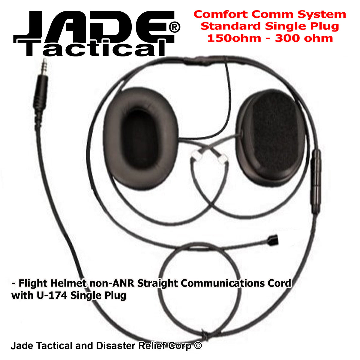 Complete Flight Helmet Standard Communications – Jade Tactical