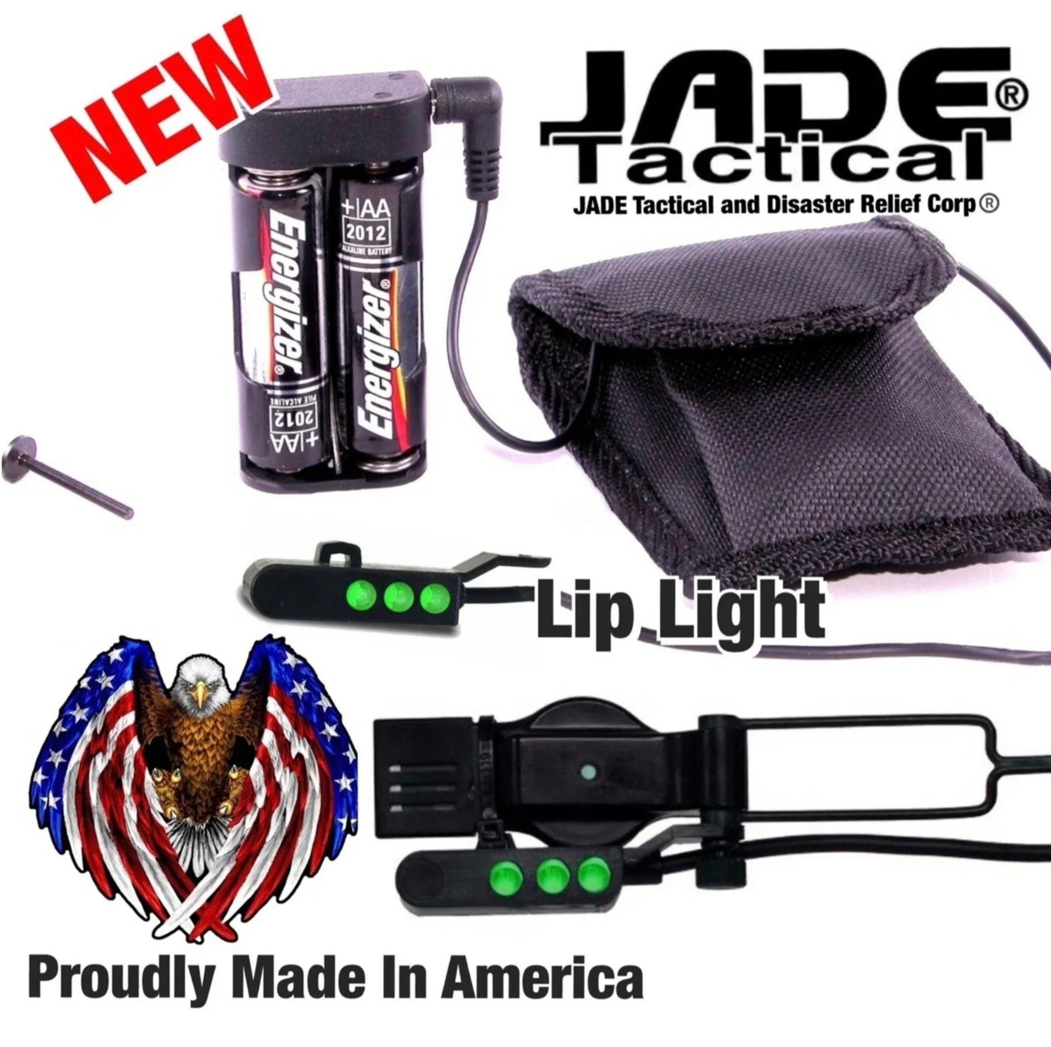 Flight Helmet Lip Light – Jade Tactical